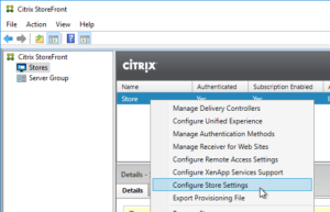 StoreFront 2411 – Configuration for Citrix Gateway – Carl Stalhood